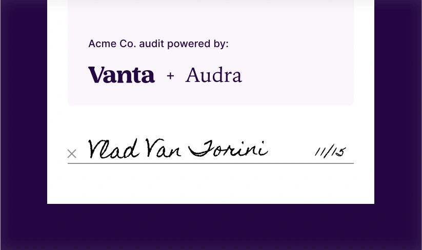 Compliance audit software | Vanta